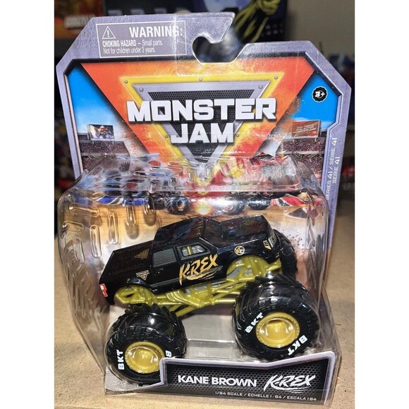 Spin Master | Toys | Hot Wheels Monster Jam Series 4 Kane Brown Krex ...